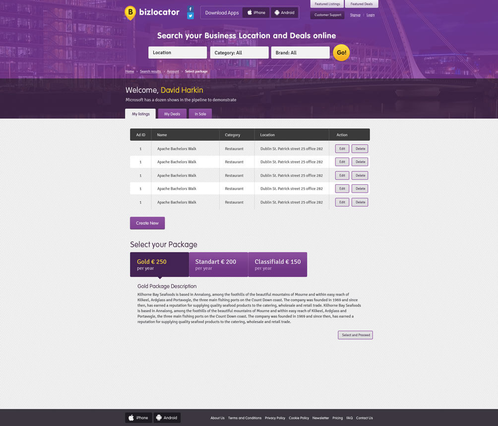 Website Design Android App Design And Development Ios Application Design Services In Dublin
